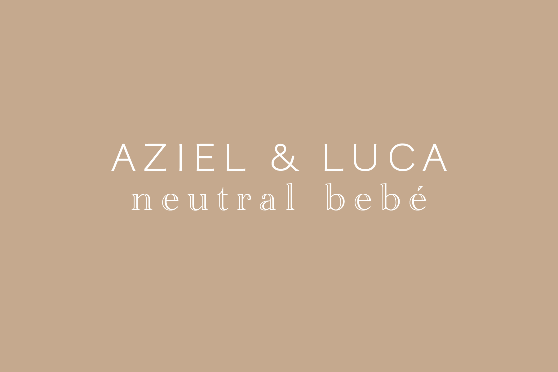 Aziel & Luca – Aziel and Luca